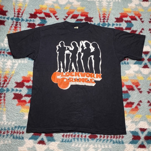 Vintage | Shirts | Clockwork Orange Vintage Single Stitch T Shirt ...